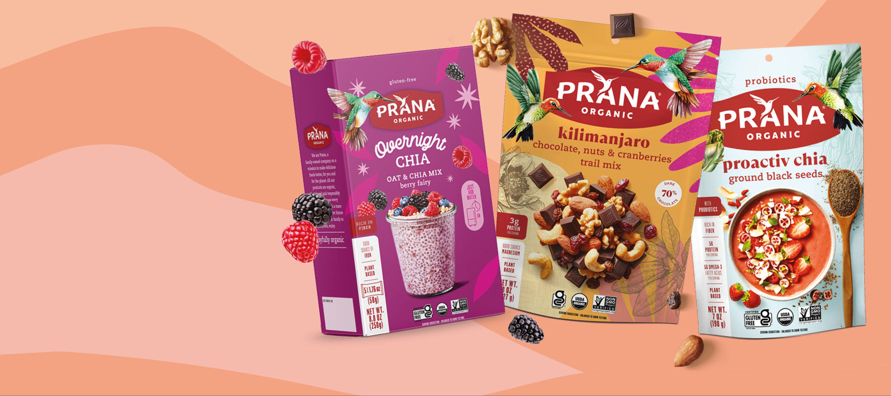 All your favourite organic plant-based snacks are here! – Prana Foods USA
