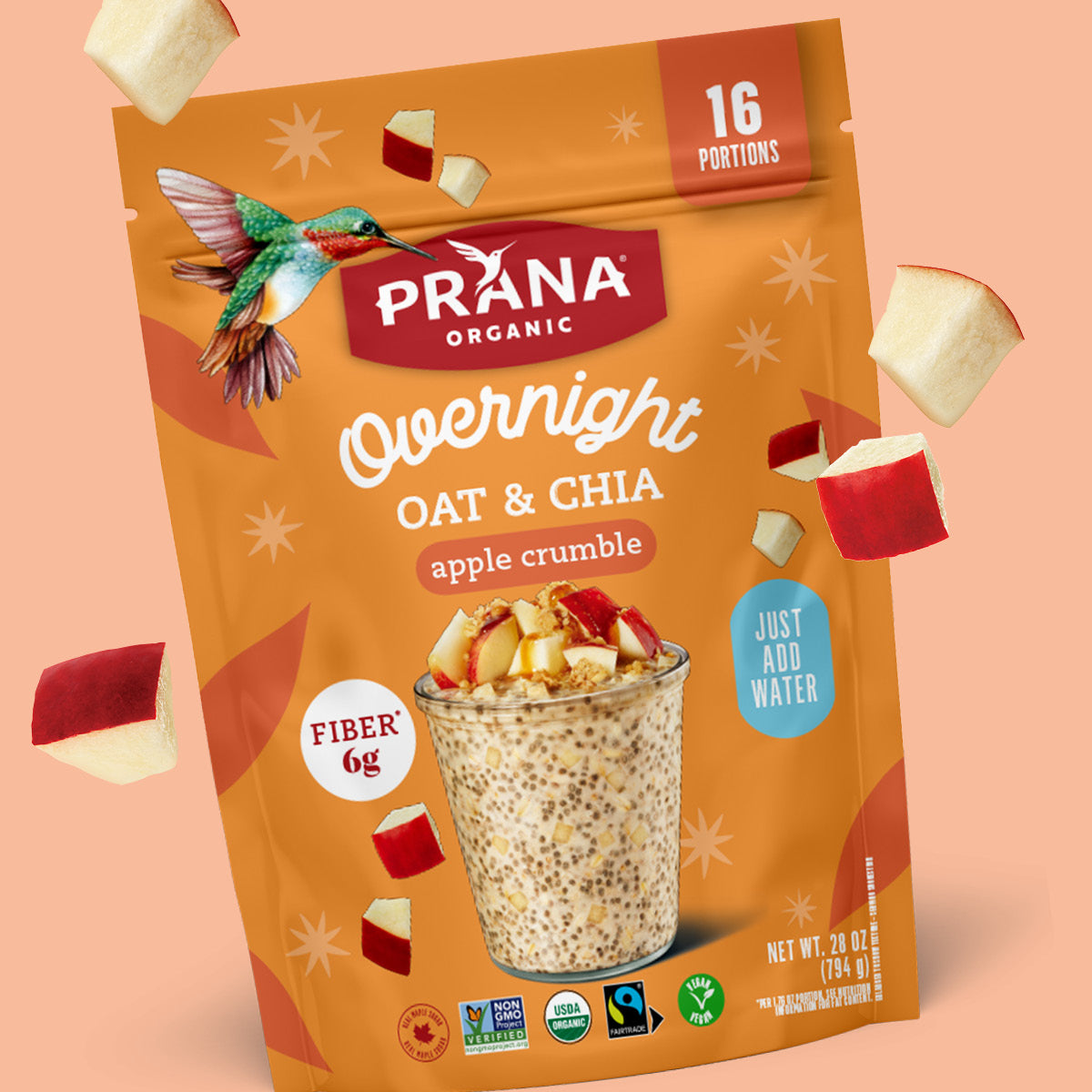 Organic Cereals, Overnight Chia Oats & Oatmeal | Prana Foods – Prana ...