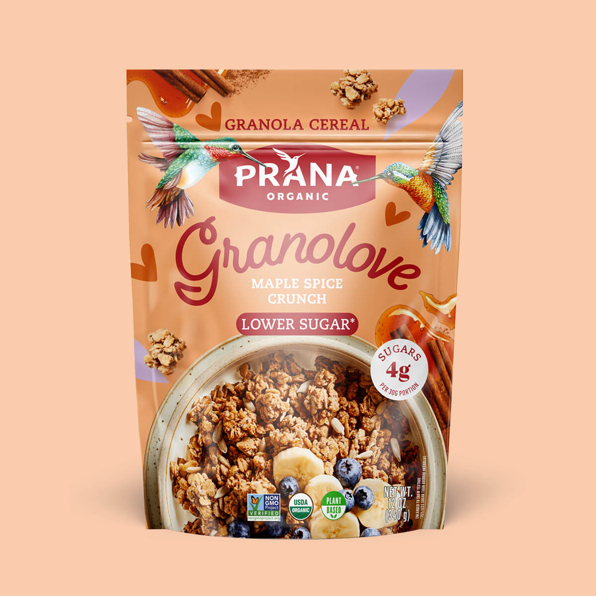 GRANOLOVE – Maple Spice Crunch Organic Granola – Prana Foods USA